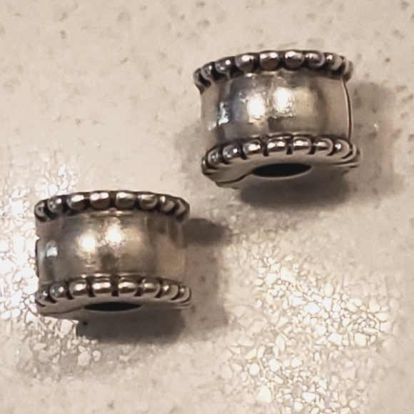 Pandora | Jewelry | Pandora Retired Sterling Silver 925 Ale Oxy Beveled ...